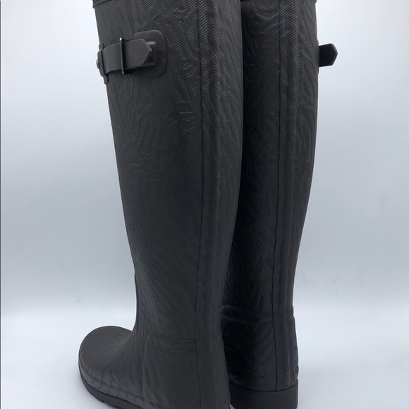 Hunter | Shoes | New Hunter Refined Tall Coral Textured Boot | Poshmark